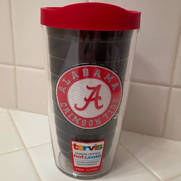tervis | Kitchen | New Tervis Alabama Crimson Tide 6oz Emblem Tumbler ...